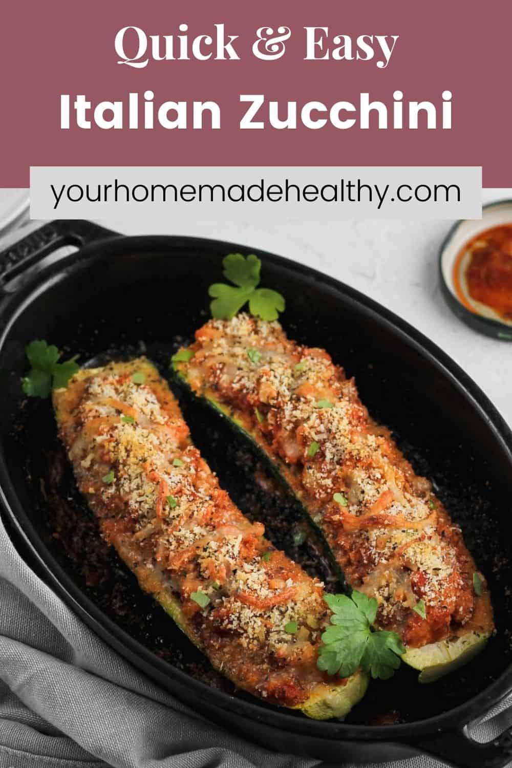 Italian Zucchini Quick And Easy Recipe Your Home Made Healthy
