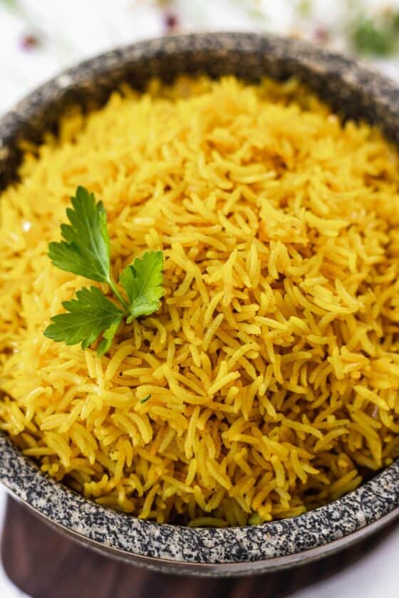 Easy Homemade Instant Pot Yellow Rice - Your Home, Made Healthy