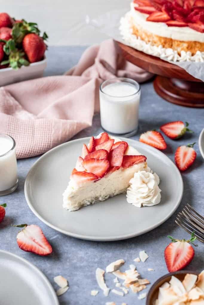 Kosher For Passover Cheesecake with Coconut Macaroon Crust - Your Home ...