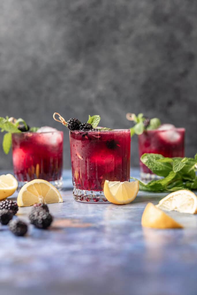 Blackberry Bourbon Smash - Your Home, Made Healthy