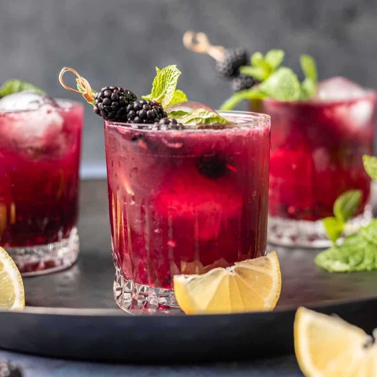Blackberry Bourbon Smash - Your Home, Made Healthy