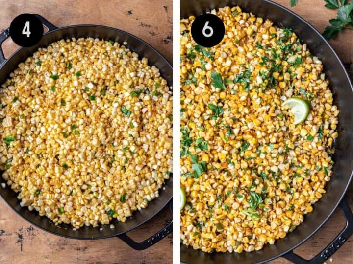 Easy Skillet Roasted Corn - Your Home, Made Healthy