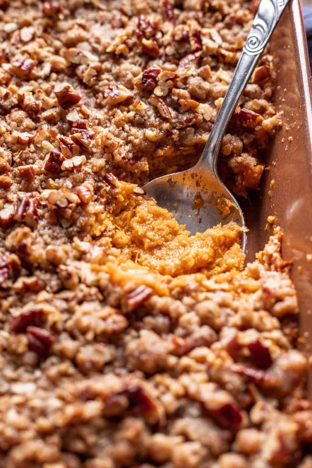 Sweet Potato Crunch Casserole - Your Home, Made Healthy