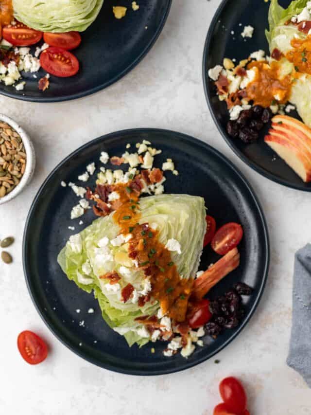 Fall Cobb Wedge Salad - Your Home, Made Healthy