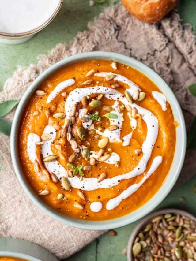 Pumpkin Carrot And Sweet Potato Soup Your Home Made Healthy