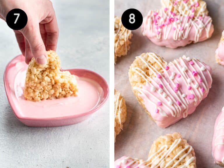 Heart Shaped Rice Krispie Treats - Your Home, Made Healthy
