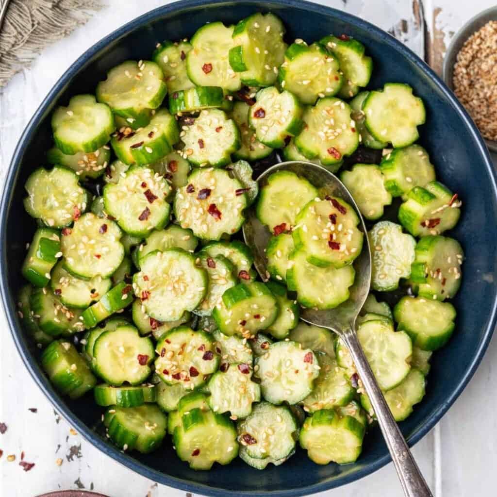 Spicy Cucumber Salad - Your Home, Made Healthy