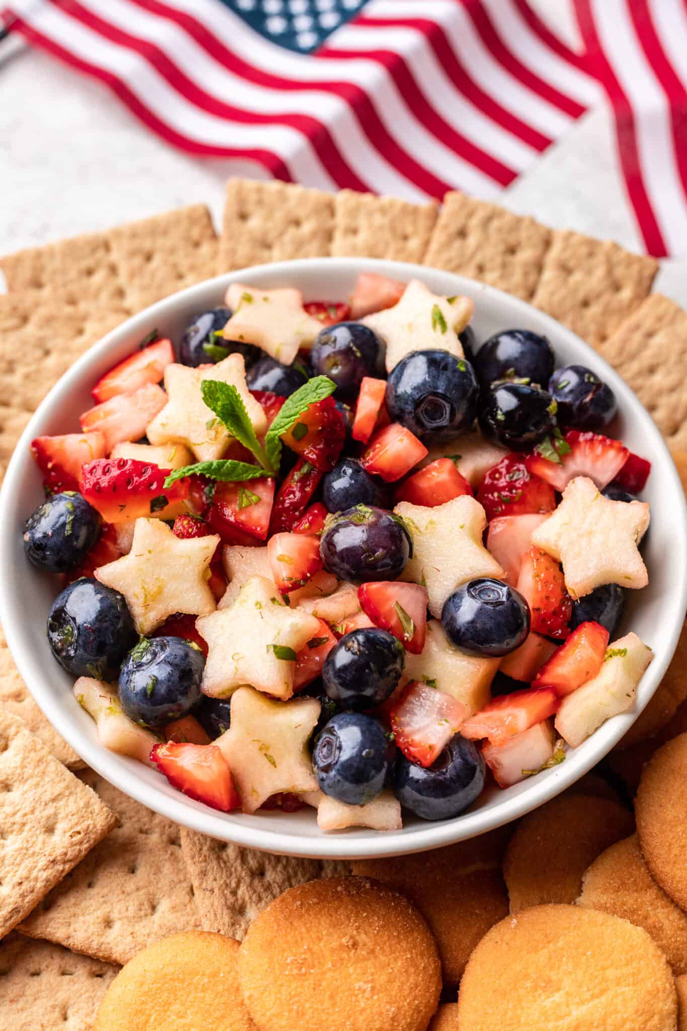 Red, White, and Blue Fruit Salsa - Your Home, Made Healthy