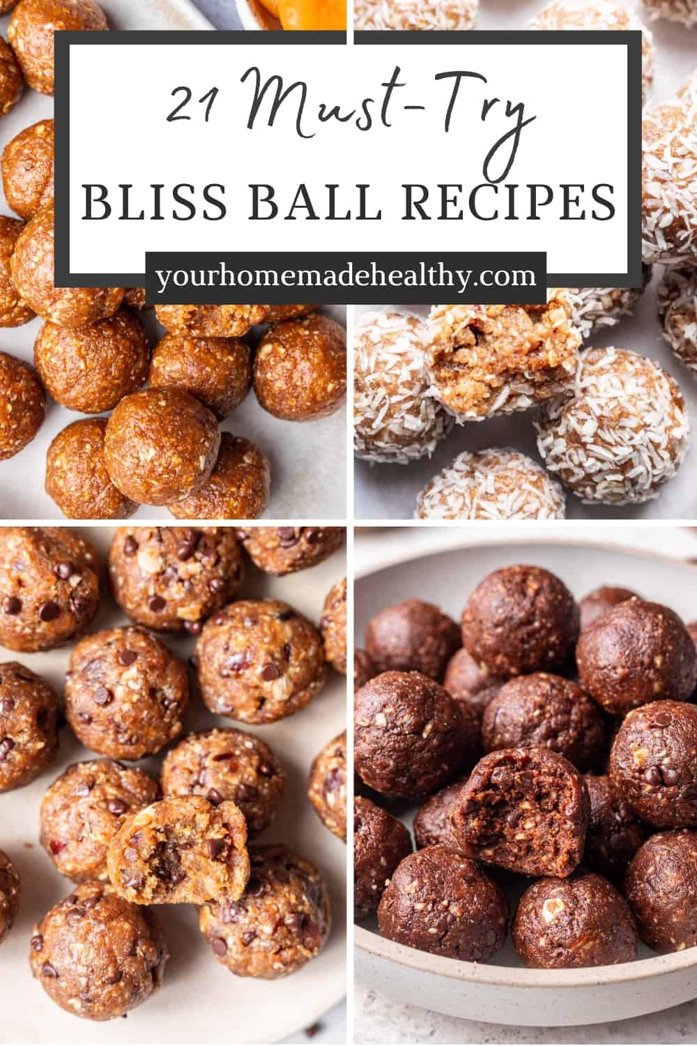 21 Must Try Bliss Balls Recipes - Your Home, Made Healthy
