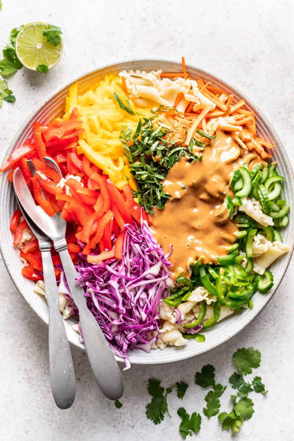 Summer Roll Pasta Salad - Your Home, Made Healthy