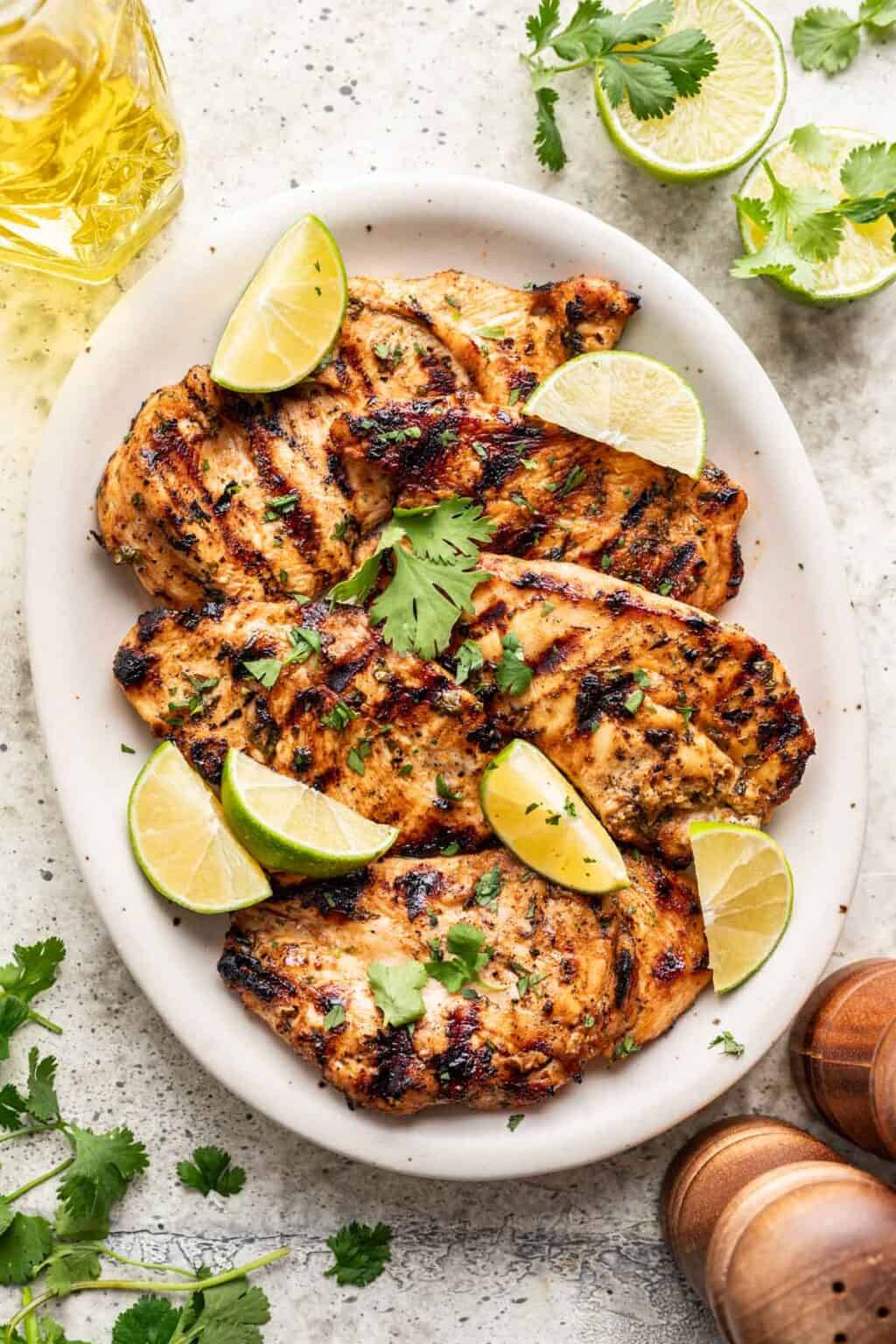 The EASIEST Cilantro Lime Chicken Marinade (For Grilling!) - Your Home ...