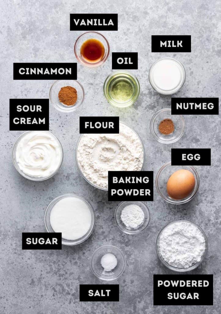 Homemade Mini Powdered Donuts (Baked) - Your Home, Made Healthy