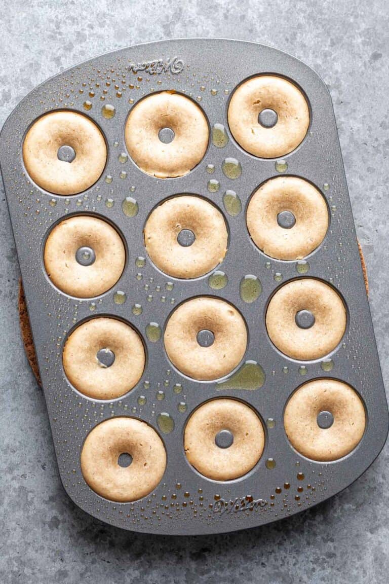 Homemade Mini Powdered Donuts (Baked) - Your Home, Made Healthy