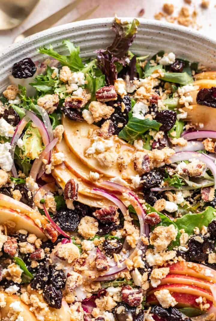 Apple Crisp Michigan Salad - Your Home, Made Healthy