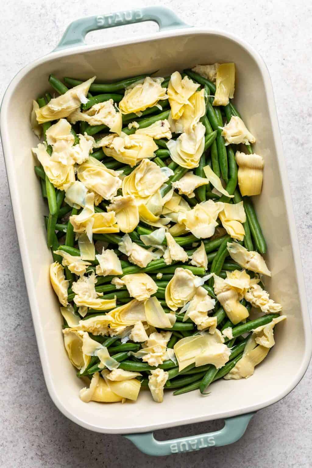 String Bean Artichoke Casserole