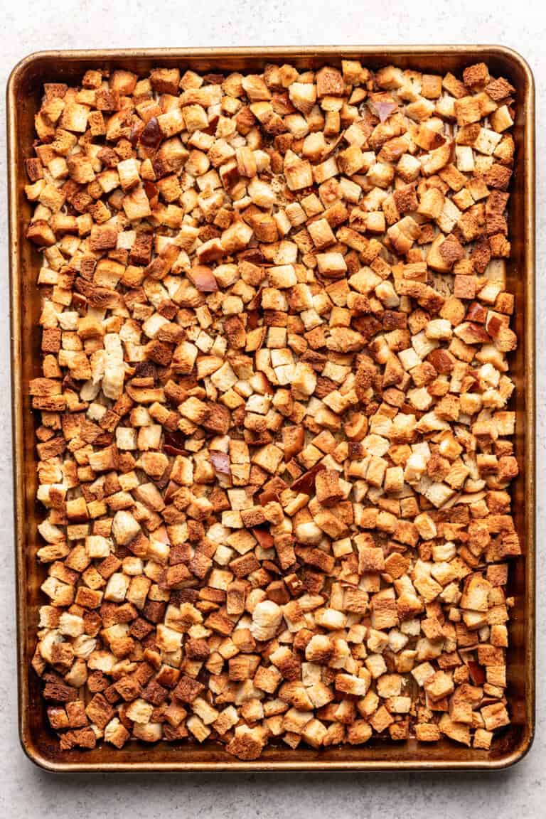 Challah Stuffing (Our Favorite Thanksgiving Side Dish!) - Your Home ...